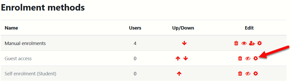 How To Enable Guest Access In Your Moodle 4 Course Faculty Davidson Technology And Innovation